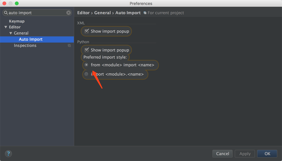 Pycharm编辑器技巧之自动导入模块详解_pycharm代码导入模块-CSDN博客