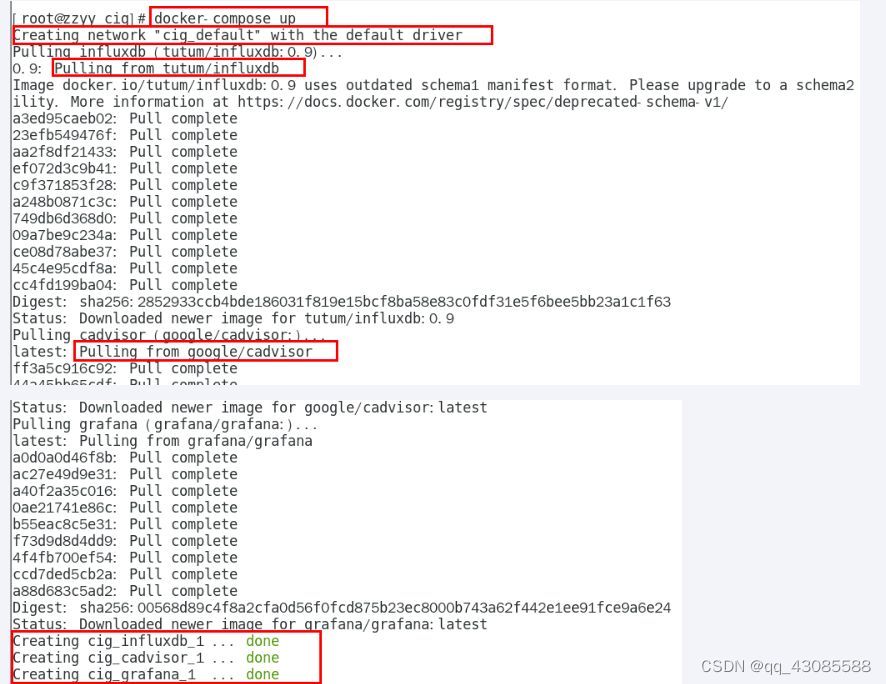 Docker容器监控之 CAdvisor+InfluxDB+Granfana-CSDN博客