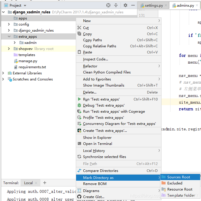 Django+xadmin+rules 环境搭建 第一章_django-rules-CSDN博客