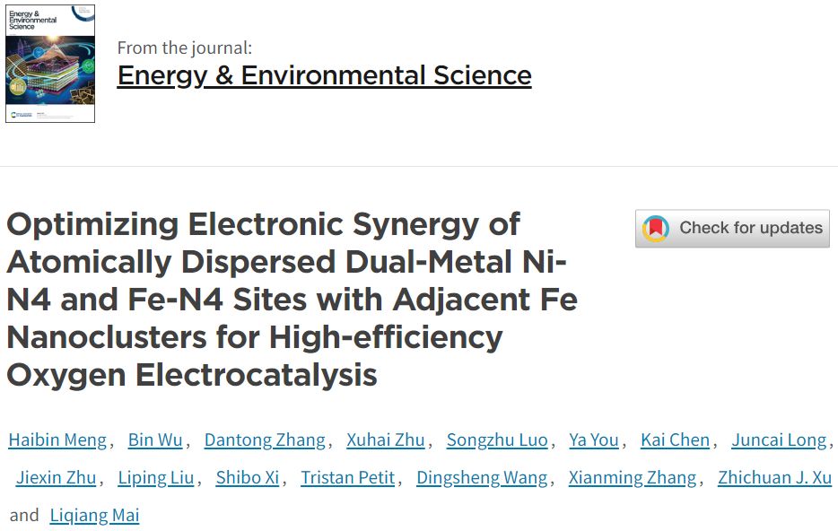 【VASP解读】EES：NiFe-N-C催化剂高效电催化OER/ORR_m-n-c 析氧反应-CSDN博客