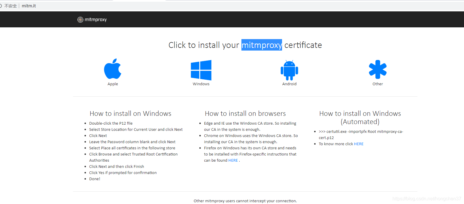 windows上的mitmproxy详细安装_mitmproxy win7版本-CSDN博客