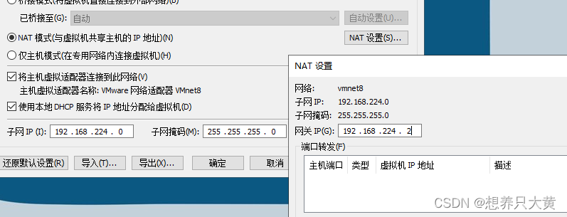 VMware虚拟机中Linux（centos7）NAT模式固定IP_本地centos7为nat模式有ip-CSDN博客