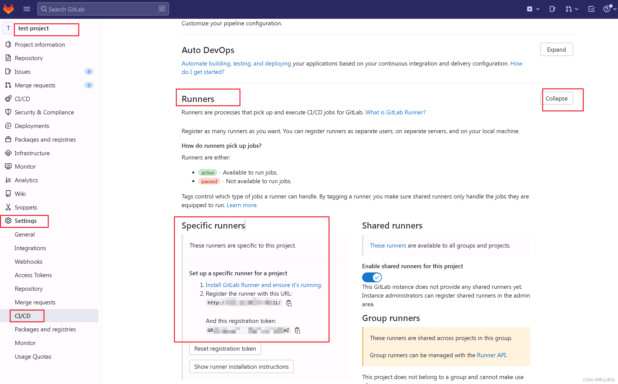 gitlab runner 安装、注册、配置、使用（K8S部署）_gitlab-runner-CSDN博客