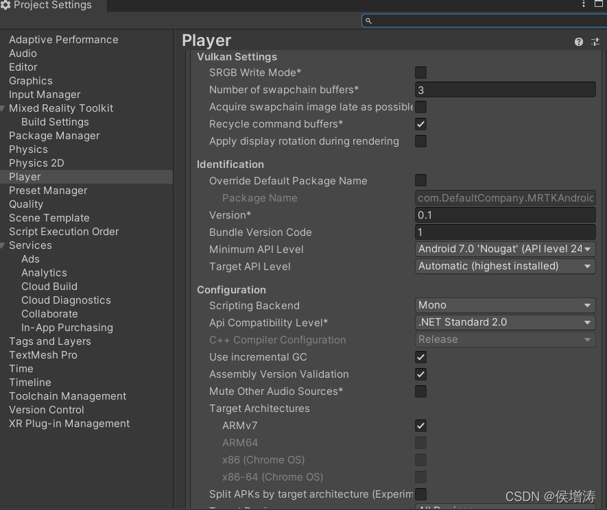 MRTK发布到android设备之2-CSDN博客