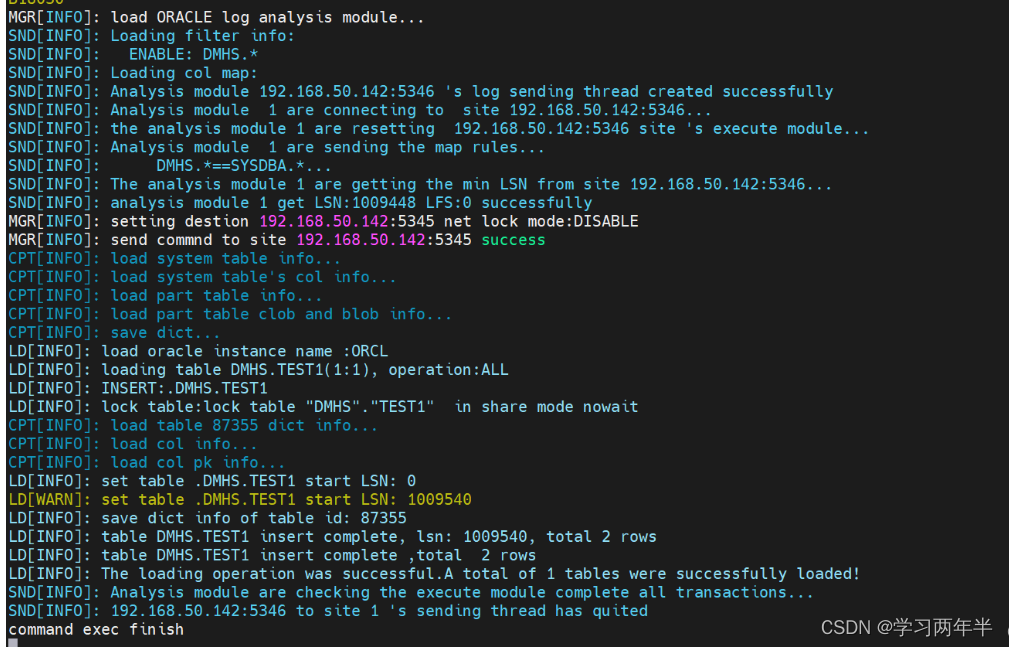 DMHSOracle→DM8_dmhs转载表-CSDN博客