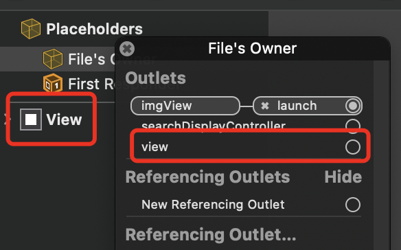 '-[UIViewController _loadViewFromNibNamed:bundle:] loaded the "JZAdViewController" nib but the ...