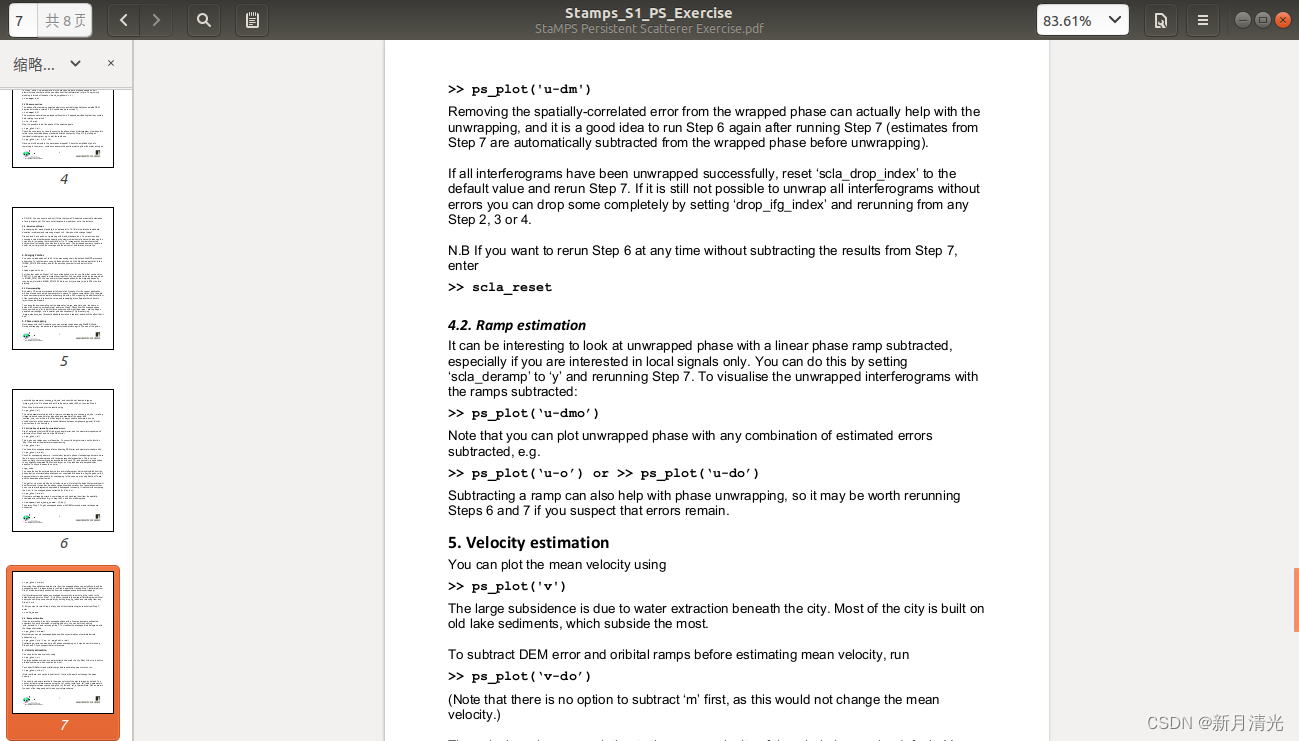 ubuntu18中ISCE2.6+stamps实现PSInSAR时序地表形表处理_stamps psinsar-CSDN博客