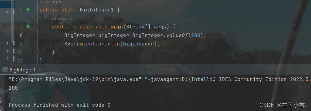 【从入门到起飞】JavaAPI—BigInteger，BigDecimal的使用方法_biginteger获取值-CSDN博客