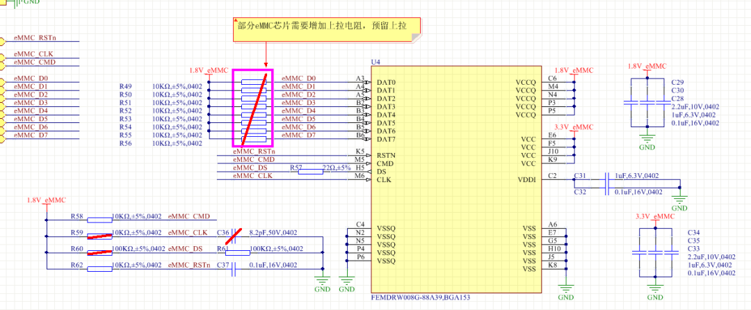 CPM核心板应用之eMMC硬件设计指导_emmc pcb 布线 规则-CSDN博客