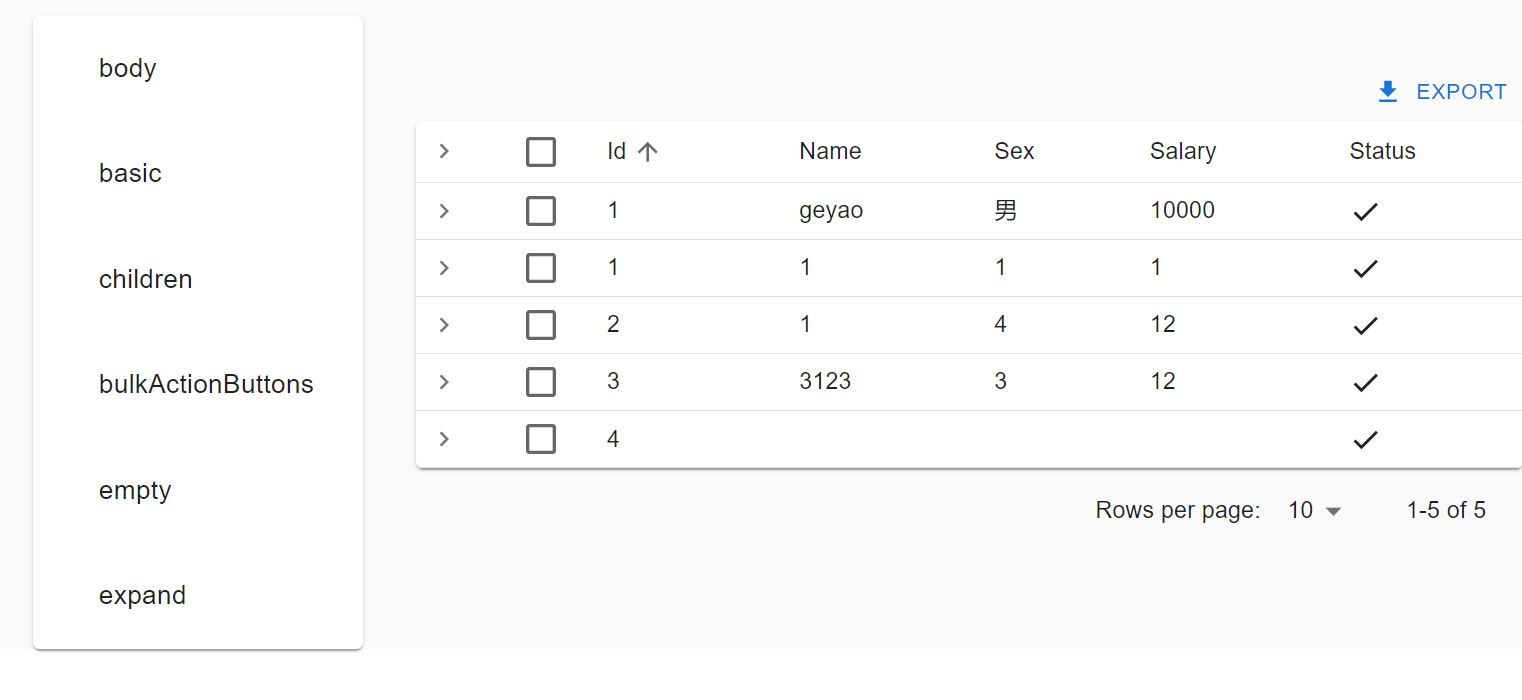 前端项目实战陆拾伍react Adminmaterial Ui 踩坑 List需要datagrid中datagrid测试步骤 Csdn博客 9888