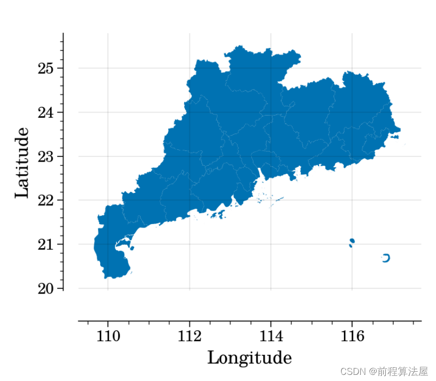 Python数据可视化 Python读取shp文件实现地理空间可视化python数据可视化 Csdn专栏