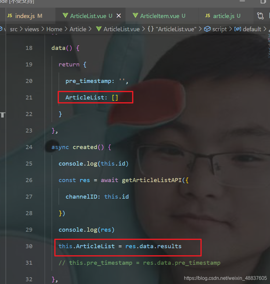 vue 报错: [Vue warn]: Error in nextTick: “RangeError: Maximum call stack size exceeded“ 很可能是你的name ...