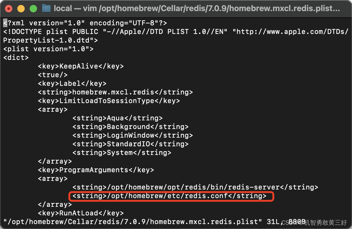 mac环境下怎么看自己用homebrew安装的redis的配置文件redis.conf在哪_用homebrew下载的redis路径在哪?-CSDN博客