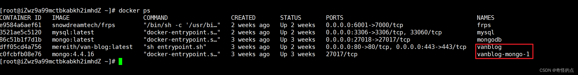 分享一个个人博客神器 VanBlog-CSDN博客