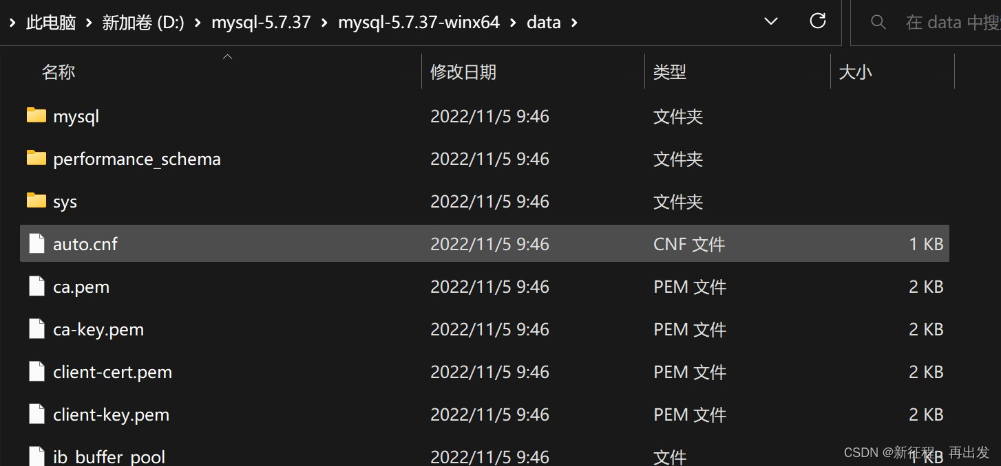 mysql 报错 [ERROR] --initialize specified but the data directory has files in it. Aborting.-CSDN博客
