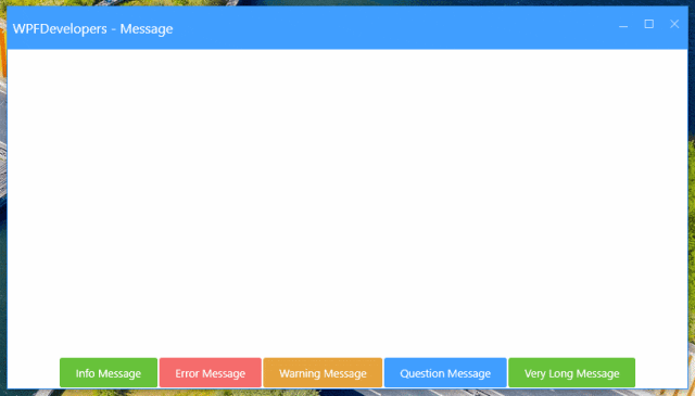 WPF 简单实现 Message 消息提醒-CSDN博客
