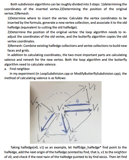 Loop subdivision（循环细分） && modify butterfly subdivision（改进的蝴蝶细分）算法实现_一步徐龙的浪-DeepSeek技术社区