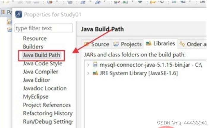 1.Eclipse怎么导入mysql的jar包_mysqljar包导入eclipse-CSDN博客