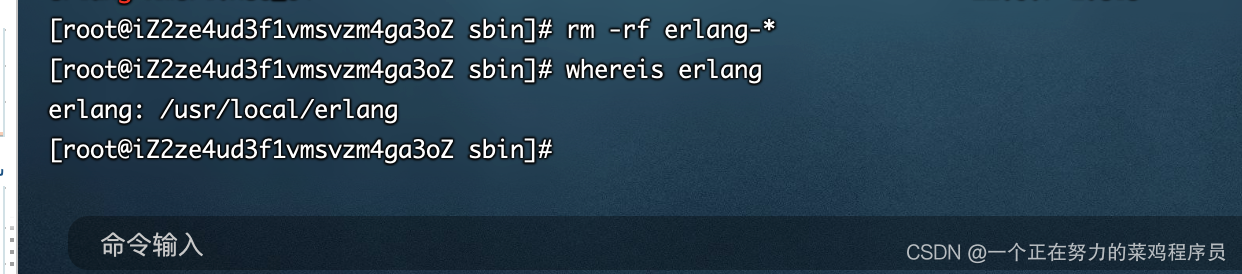 记录linux centos 下erlang卸载重装_centos8 卸载erlang-CSDN博客