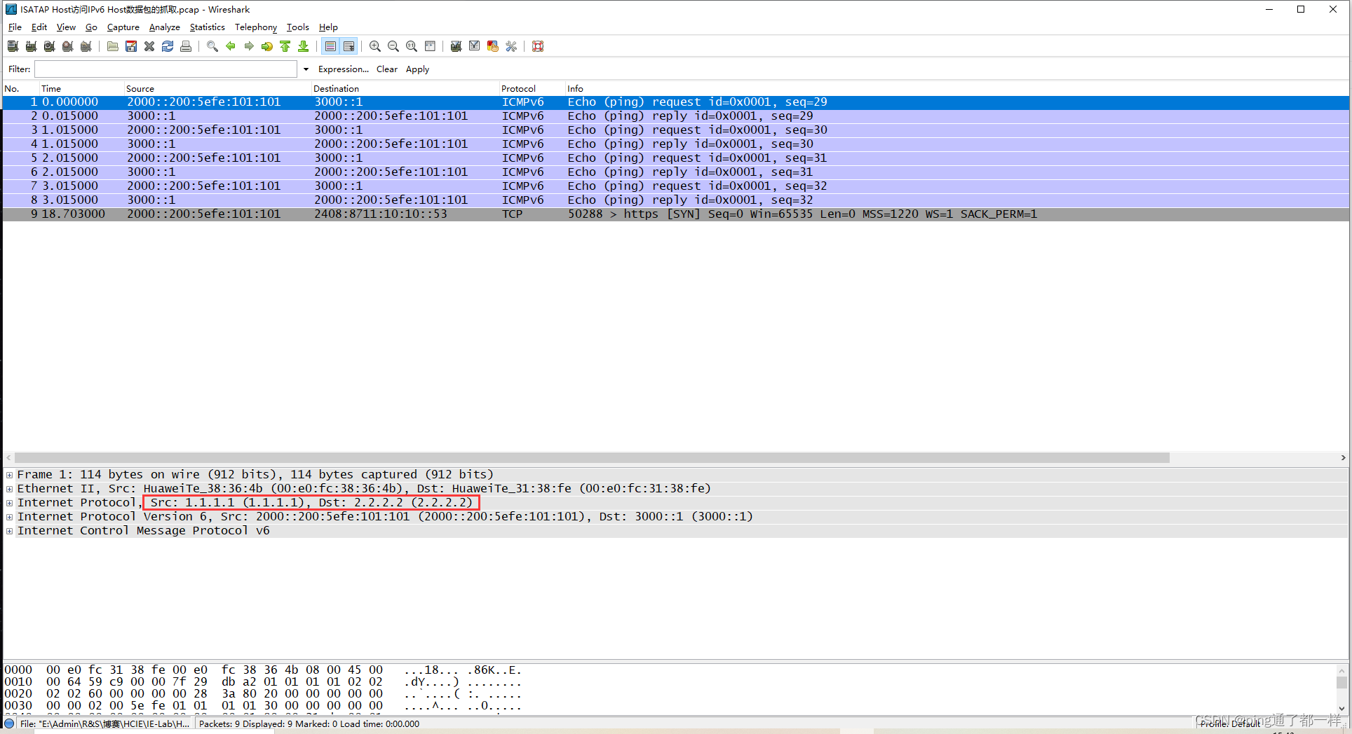 基于eNSP的IPv6 over IPv4 ISATAP隧道配置实例_ensp isatap-CSDN博客