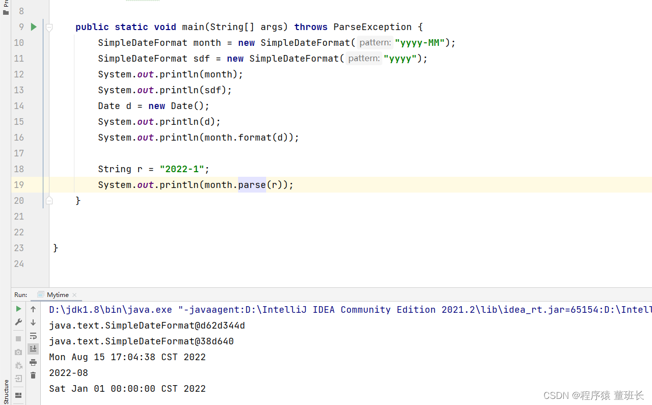 SimpleDateFormat和date搭配使用_simpledateformat format后面能是date类型吗-CSDN博客