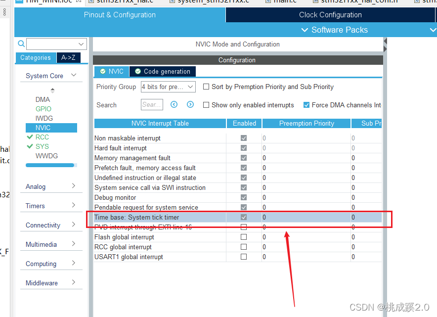 Systick定时器使用以及一些问题记录_system tick timer优先级-CSDN博客