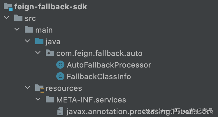 AbstractProcessor应用--自动生成 openfeign 的Fallback_openfeign fallback-CSDN博客
