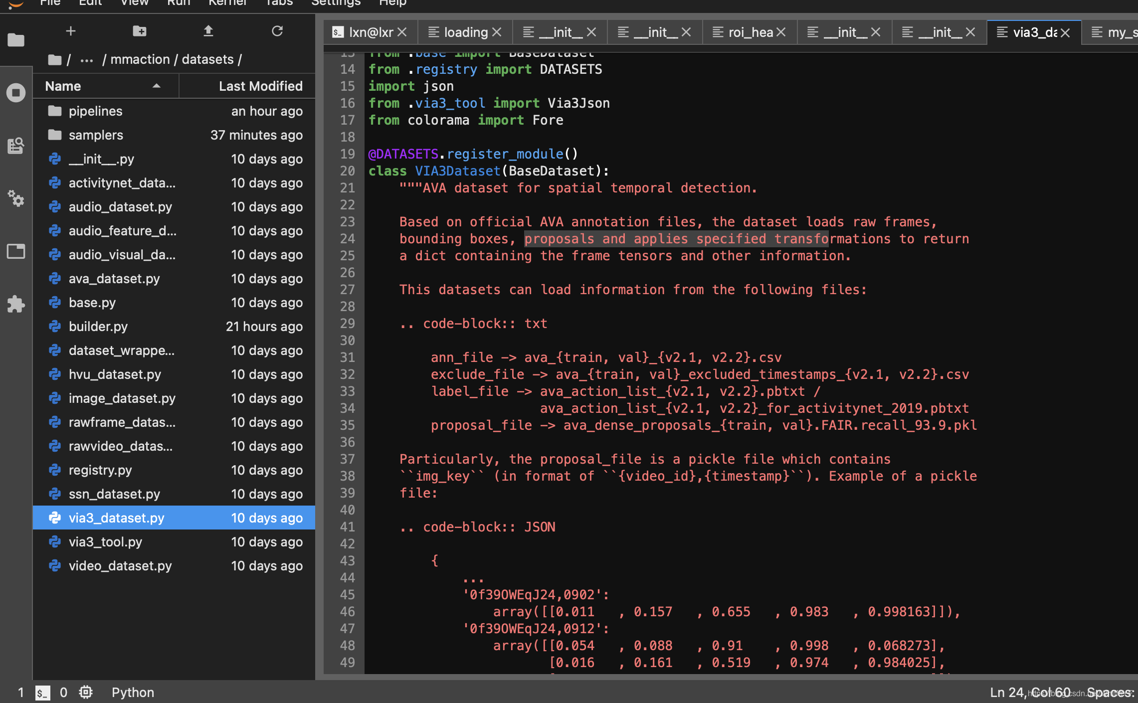 【mmaction2 slowfast 行为分析(商用级别)】配置文件和自定义ava数据集加载过程解析_mmaction2定义自己的ava数据集-CSDN博客