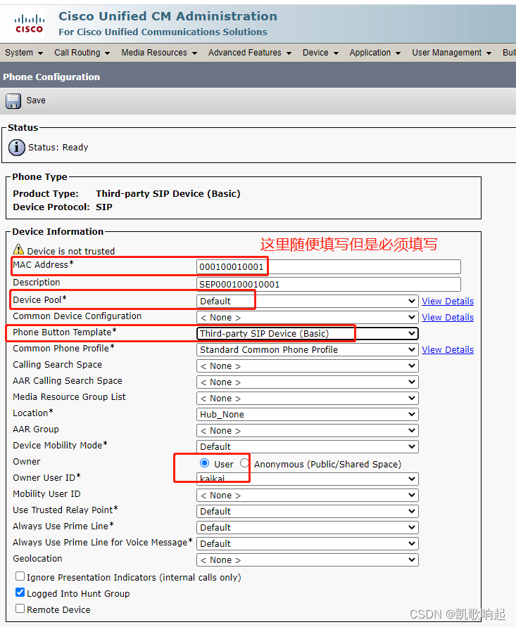 CiscoCUCM电话注册_cisco cucm-CSDN博客