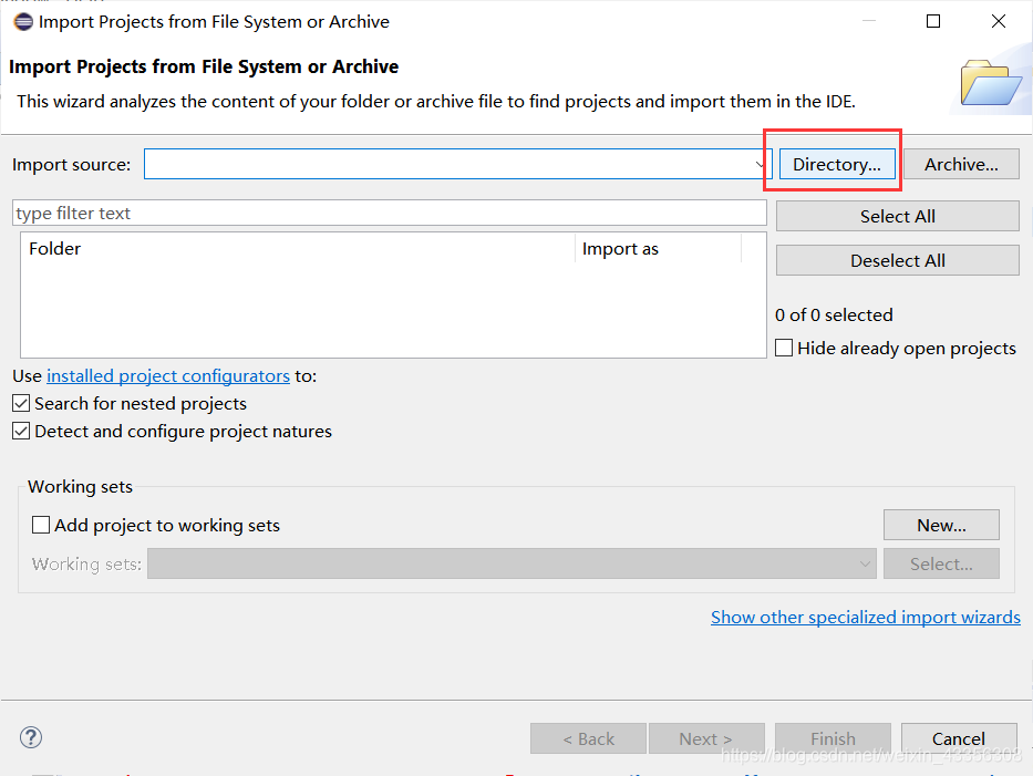eclipse中import existing projects into workspace和open projects from file systems分别有什么用？-CSDN博客