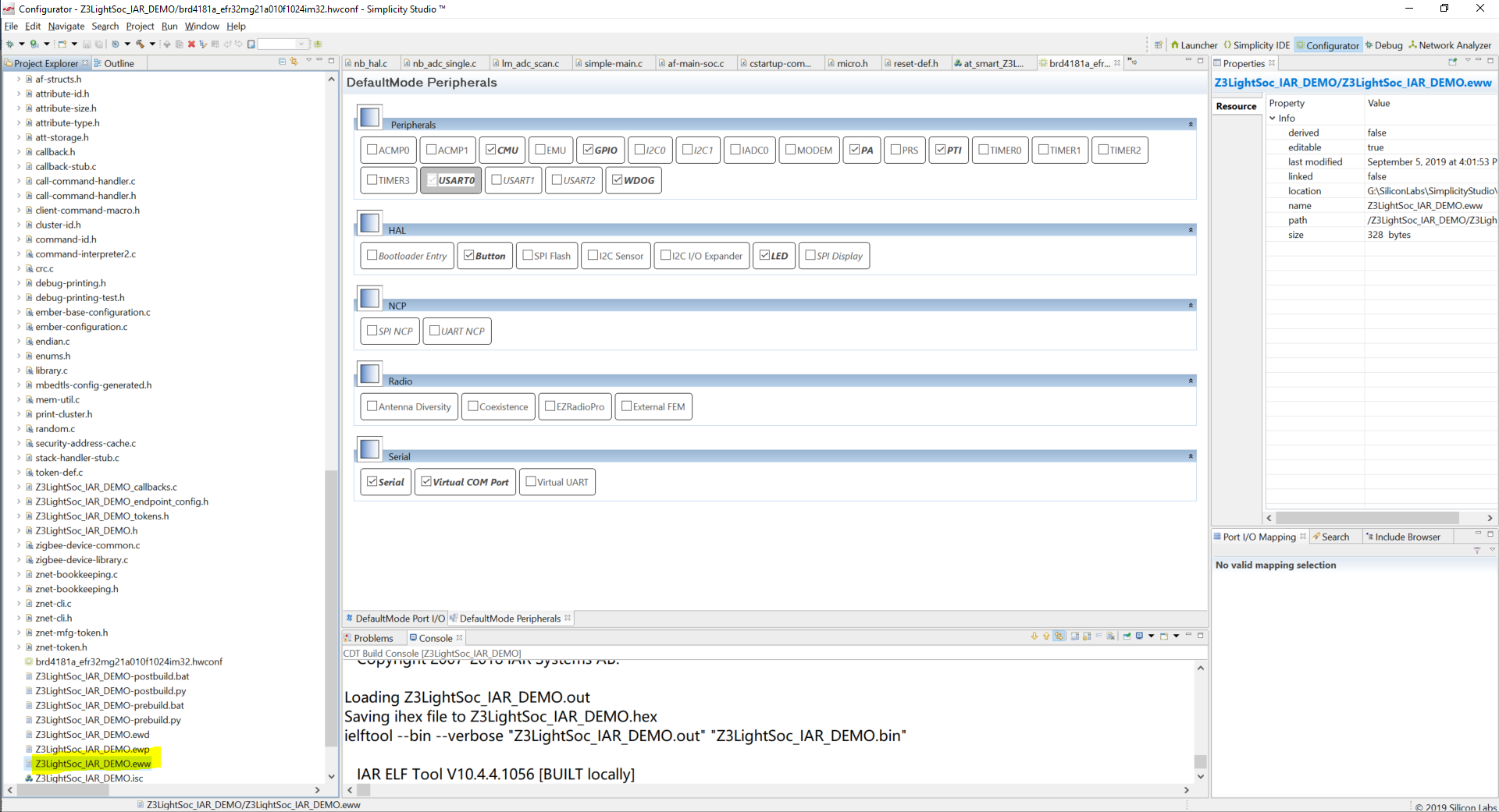 开发Zigbee, 用Simplicity Studio生成IAR工程的方法-CSDN博客