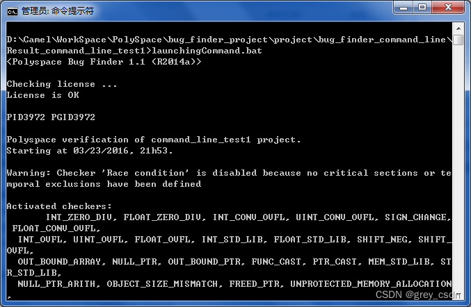 1723_PolySpace Bug Finder命令行执行探索_matlab bug finder-CSDN博客