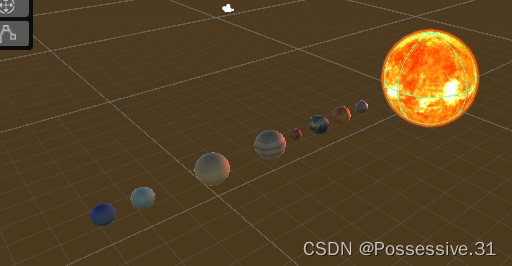 Unity实现简单太阳系_unity 太阳系模型-CSDN博客