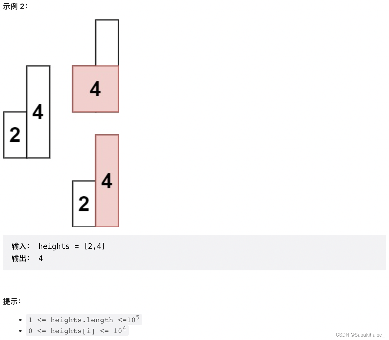 LeetCode 84. 柱状图中最大的矩形_算法 柱子后第一个比他高的-CSDN博客