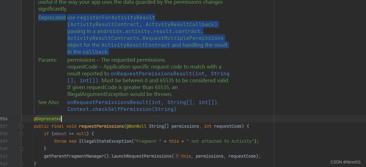 android 权限常见错误，onRequestPermissionsResult回调不执行问题-CSDN博客