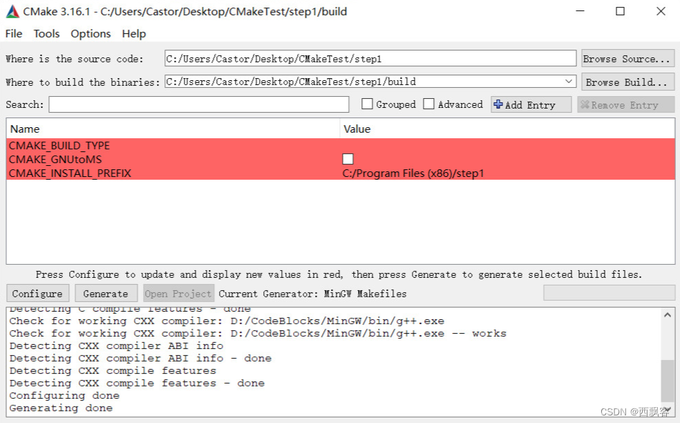 Windows下CMake配置与实践：从入门到生成Hello World-CSDN博客