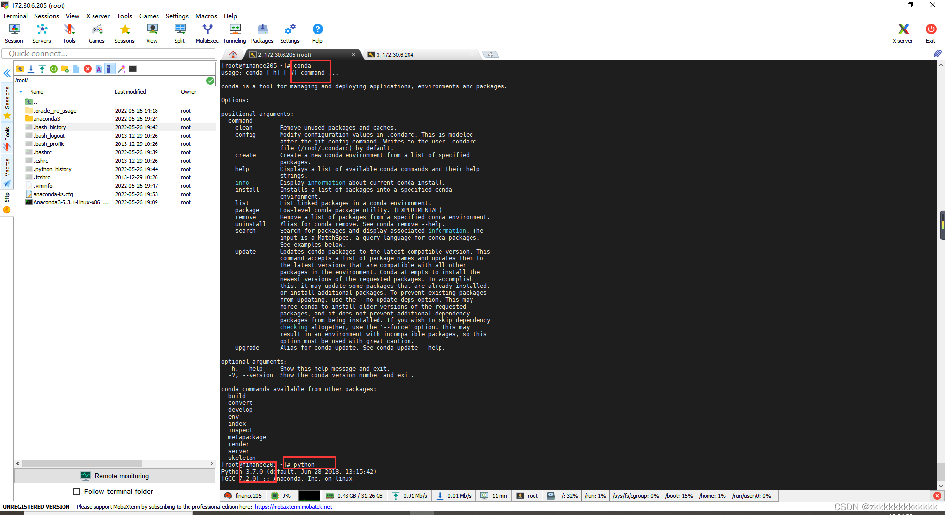 linux安装anaconda3环境_anaconda3-2023.09-0-linux-aarch64.sh-CSDN博客