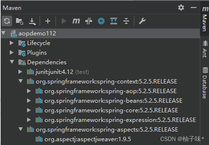 Spring使用AspectJ实现AOP前置通知_利用注解方式实现aspectj 的aop。编写切面类myadvice 类,在切面类中定义前置通知c-CSDN博客