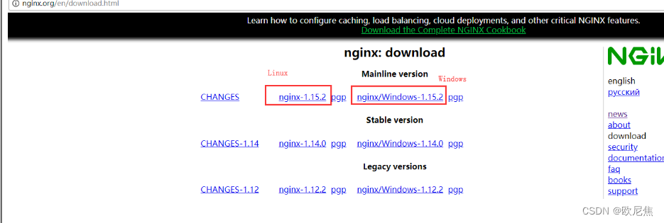 Windows中Nginx下载、安装、配置_nginx windows下载-CSDN博客
