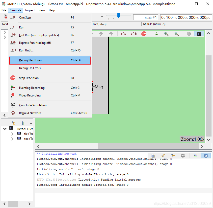 【OMNET++】OMNET如何开启Debug调试_omnet怎样debug-CSDN博客