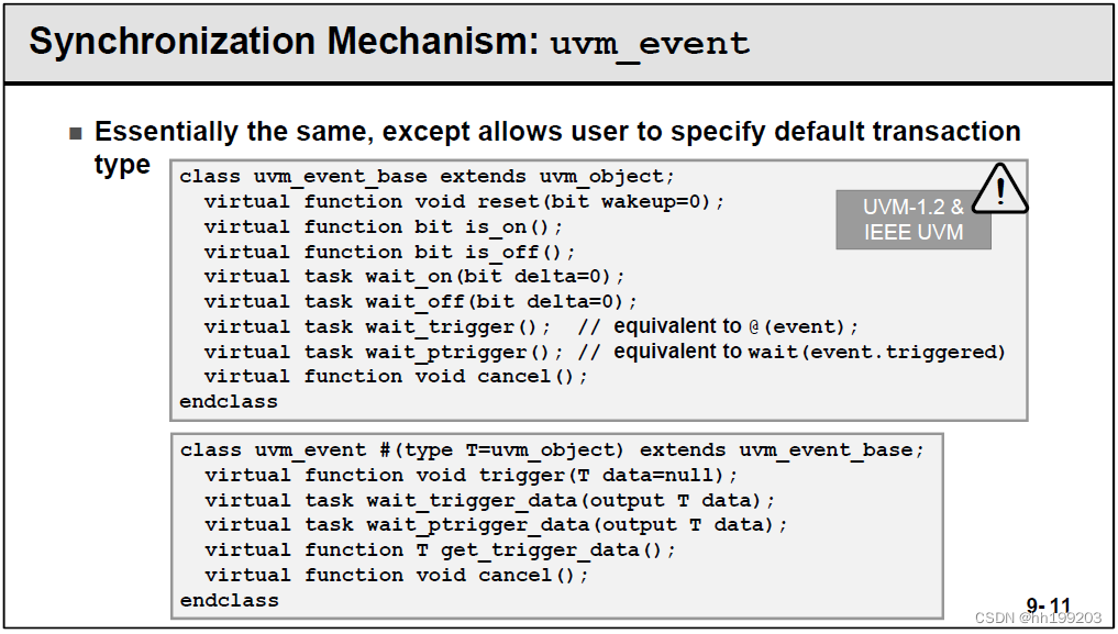 uvm_event和uvm_event_pool_event的wait on-CSDN博客