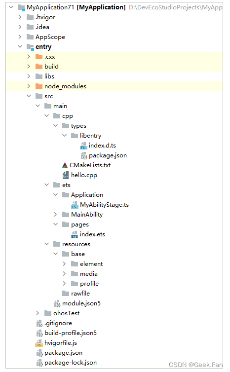 OpenHarmony工程介绍_openharmony entry与feature-CSDN博客