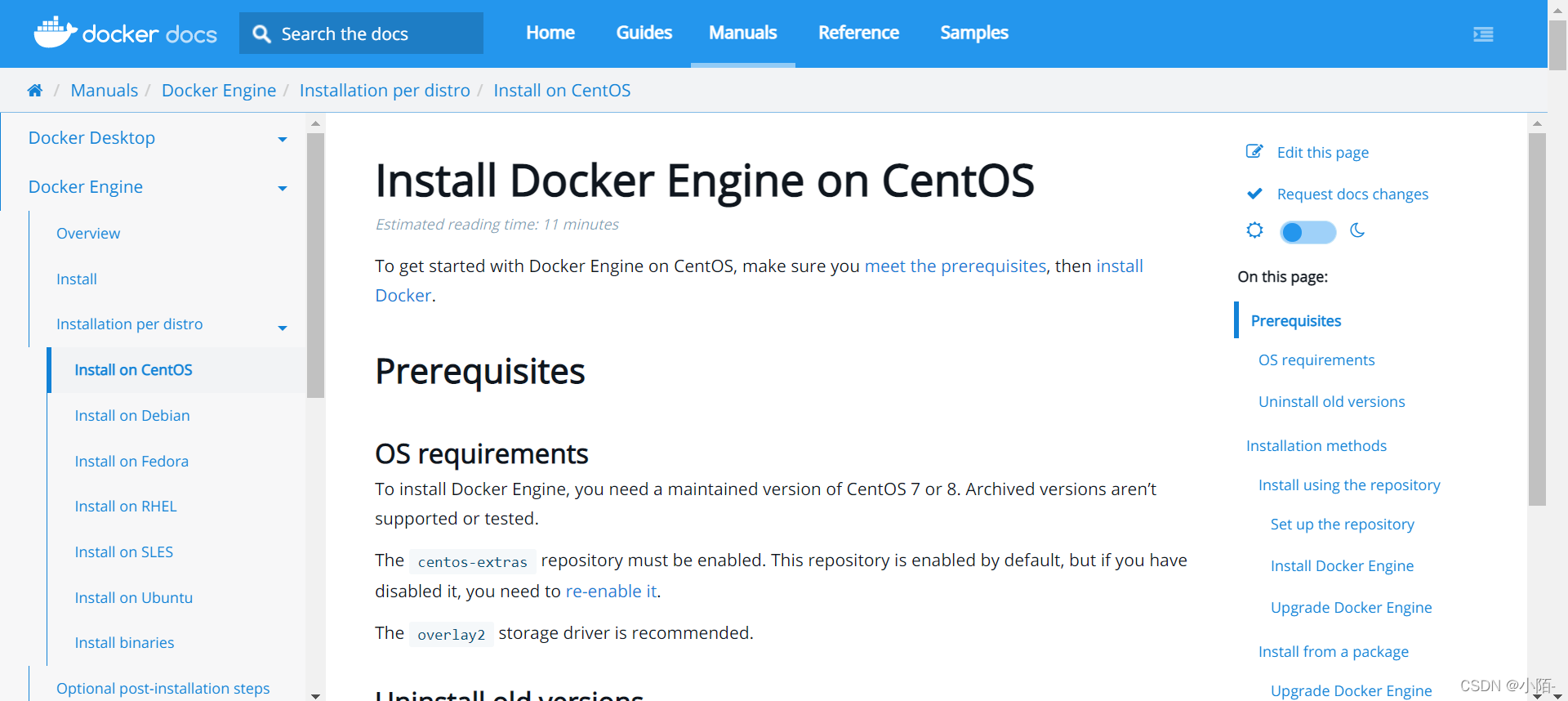 linux安装Docker-CSDN博客