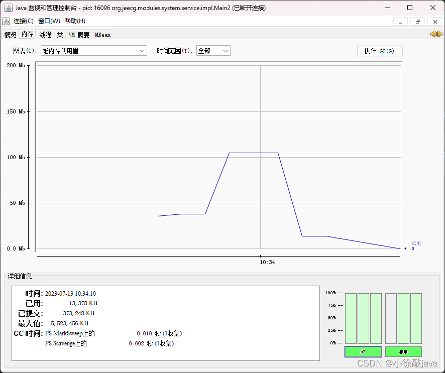 java使用system.gc()内存(堆栈)回收-CSDN博客