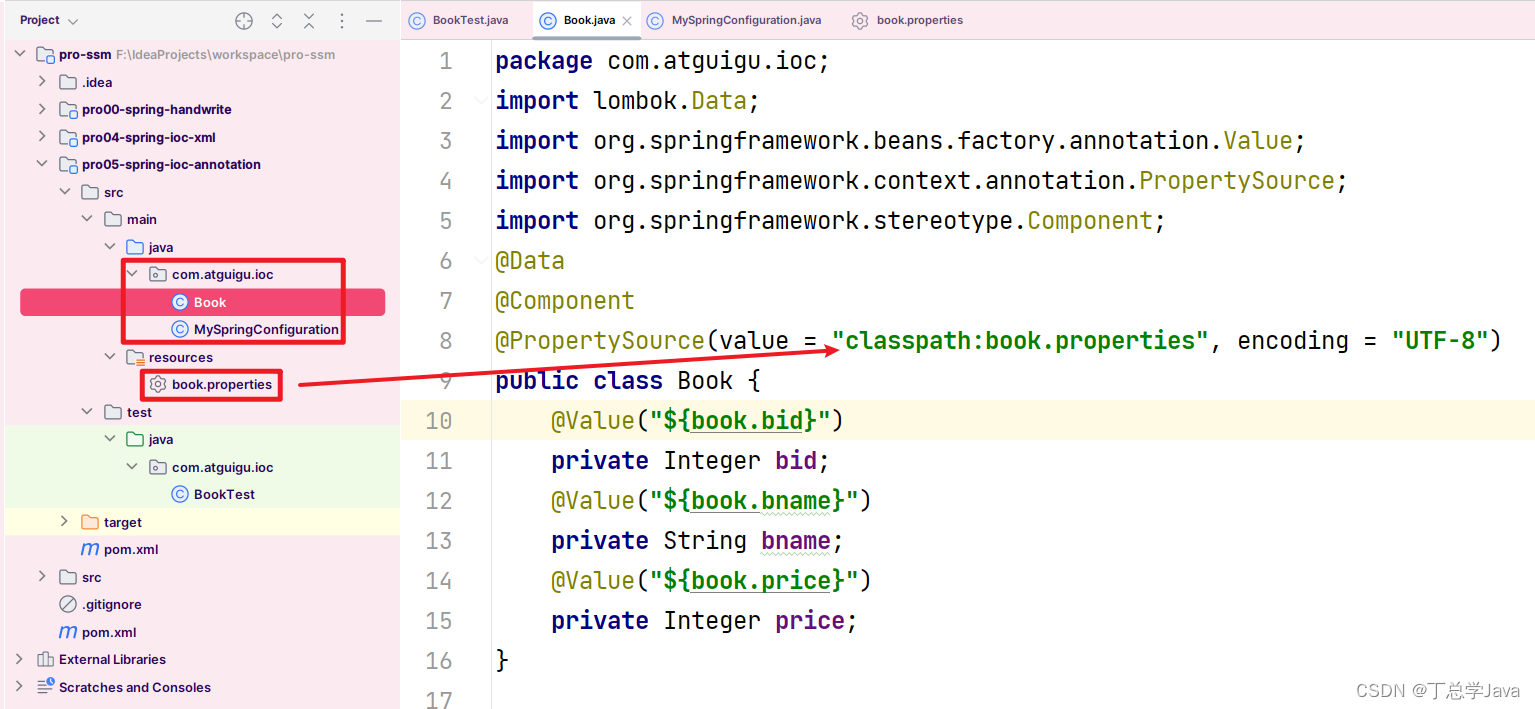 Spring-IOC-@Value和@PropertySource用法-CSDN博客