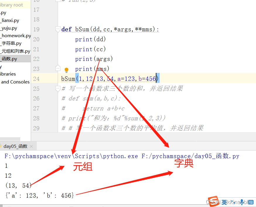 Python函数详解：位置参数、缺省参数与不定长参数-CSDN博客