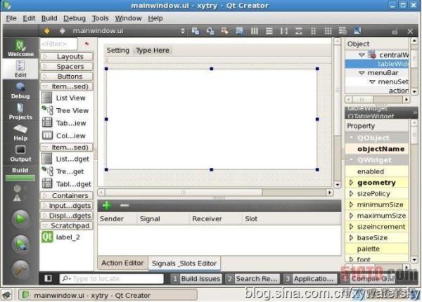 Qt Creator Tablewidget控件使用指南qt Creator 插入表格 Csdn博客