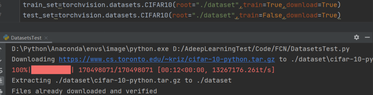 PyTorch入门（torchvision库中transforms和datasets的使用）_userwarning: the default value of the antialias ...
