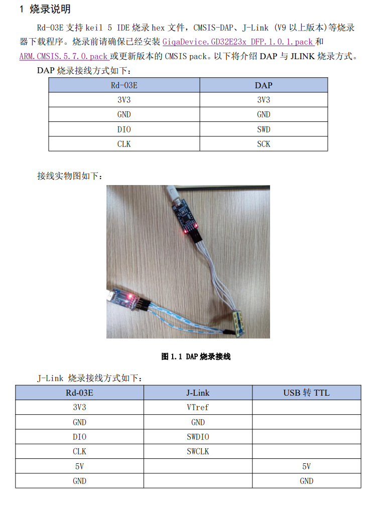 【Rd-03E】使用CH340给Rd03_E雷达模块烧录固件_安信可ai-thinker的rd-03e雷达模组-CSDN博客
