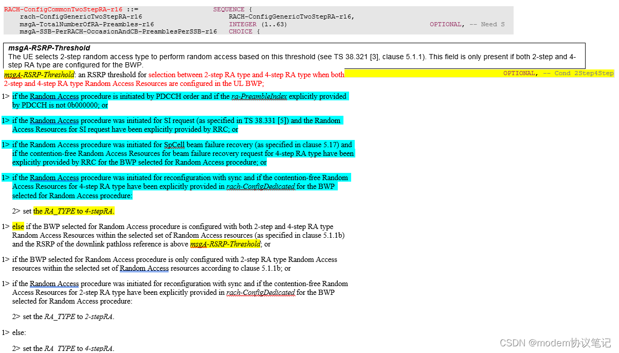 NR PRACH(六) type 2(2-step) RA基本过程及时频域映射_2-step rach-CSDN博客